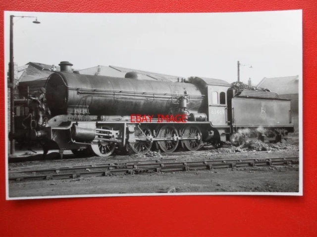 PHOTO LNER Ex Ner Raven Class Q7 0-8-0 Loco No 63469 At Tyne Docks 5/54 ...
