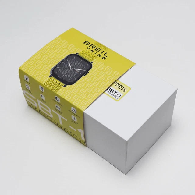 SMARTWATCH BREIL TRIBE SBT-1 Con Doppio Cinturino E Cassa Silver EUR 99 ...