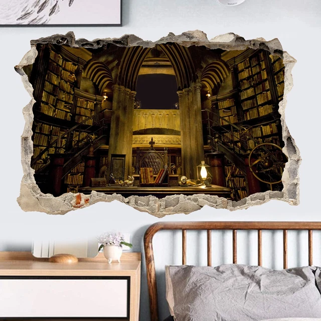 HOGWARTS EXPRESS HARRY Potter Hole in the Wall Art Sticker Bedroom ...