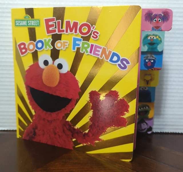 ELMO'S BOOK OF Friends Sesame Street Book NEW £6.28 - PicClick UK