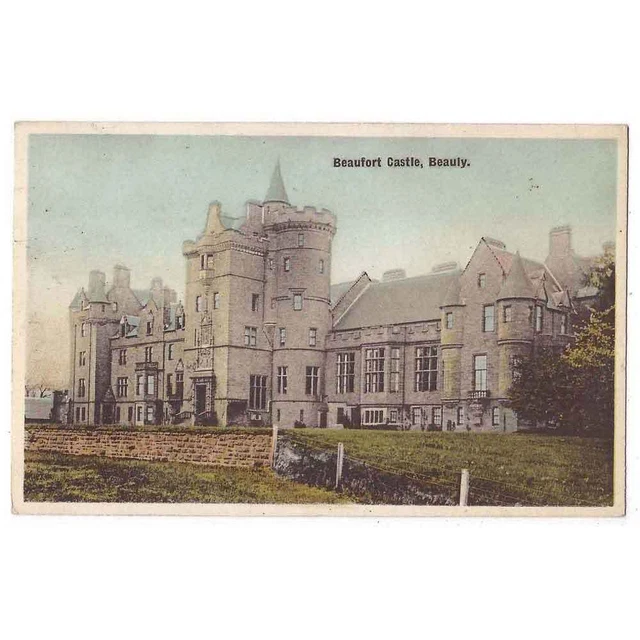 BEAUFORT CASTLE BEAULY, Inverness-shire Postcard by MacRae, Unused $8. ...