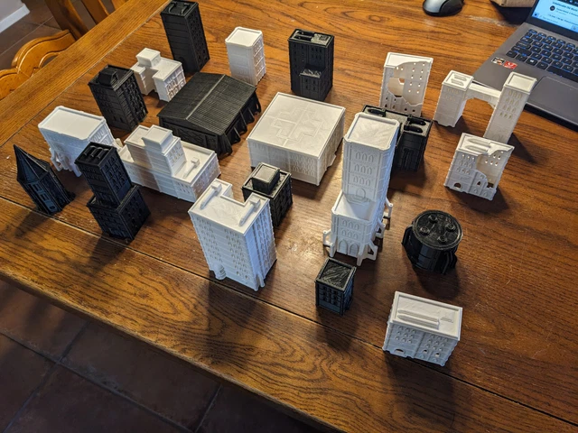 ADEPTUS TITANICUS/LEGION IMPERIALES/40K Epic - buildings/terrain - 21 ...