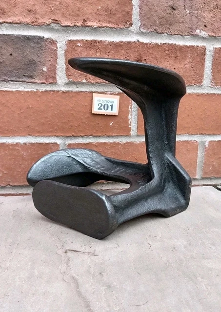 VINTAGE CAST IRON Shoe Last Cobblers Anvil Old Metal Triple Foot 🌿 T201 ...