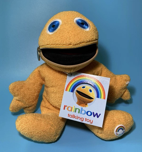 VINTAGE ZIPPY RAINBOW Plush Talking Toy Never Played With Lovely ...