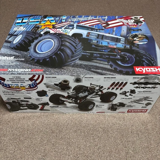 KYOSHO UDA-1 1/8 Scale Engine RC 4WD Monster Truck New Unused from ...