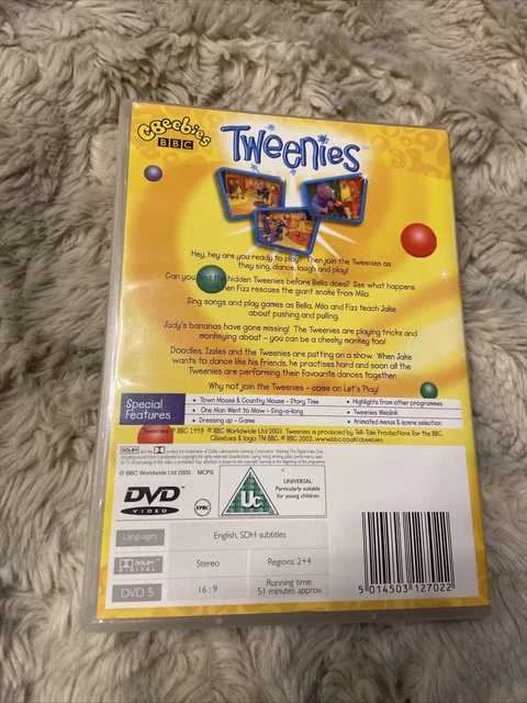 BBC CBEEBIES TWEENIES LET'S PLAY Sing along Story Childrens TV 51mins ...