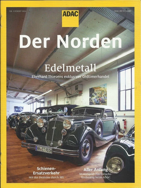 ADAC MOTORWELT AUSGABE Nr. 3- 2024 Herbst 2024 NEU mit Beilage Der NORDEN NEU EUR 1,00 - PicClick DE