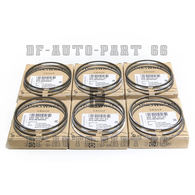PISTON RINGS SET Φ83mm STD For VW Amarok Audi A6 Q5 Q7 3.0 TDI Diesel ...