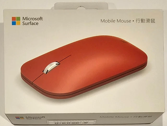 MICROSOFT SURFACE MOBILE Mouse - Poppy Red - Wireless Bluetooth $69.99 ...
