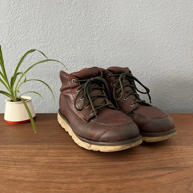RED WING 1221 Men’s 8 Traction Tred Lite Waterproof Soft Toe Chukka ...