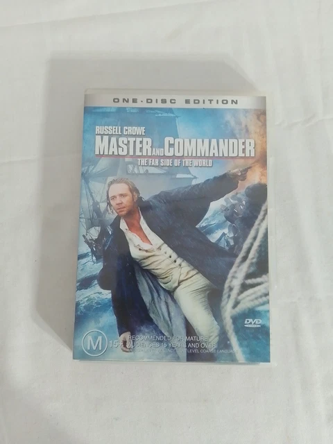 MASTER AND COMMANDER - The Far Side Of The World (DVD, 2003) Region 4 ...