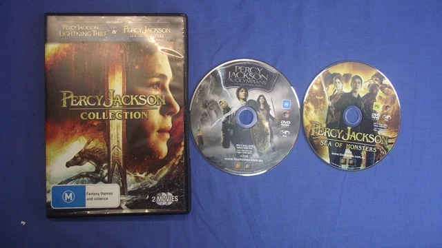 PERCY JACKSON COLLECTION The Lightning Thief/Sea Of Monsters - DVD - R4 ...