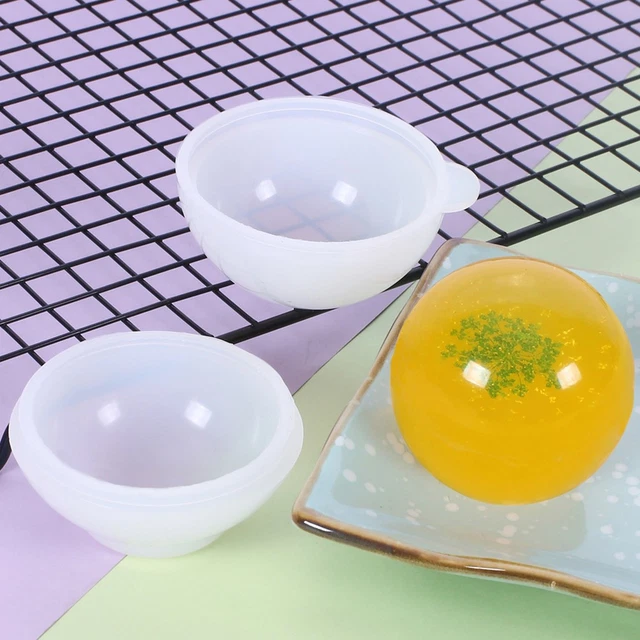 SPHERICAL SHAPED MOLD Resin Casting Molds Craft Accessories Silicone ...