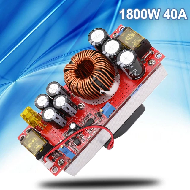 1800W 40A DC-DC Boost Converter Step Up Power Supply Module Constant Current EUR 19,05 - PicClick DE