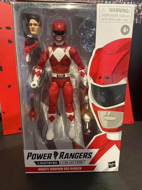 POWER RANGERS LIGHTNING Collection Mighty Morphin Red Ranger Jason MMPR ...