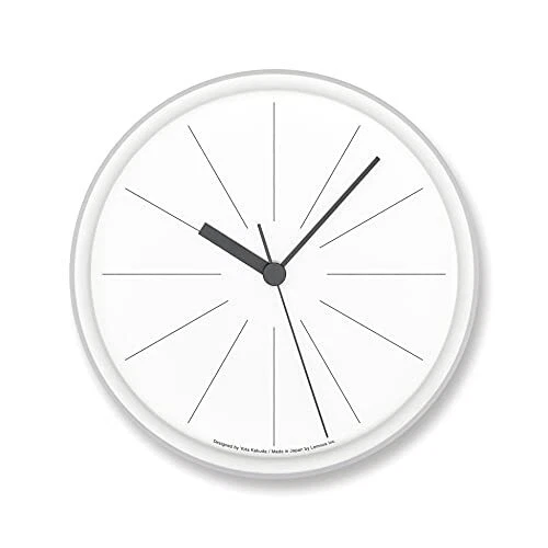 REMNOS HANGING CLOCK Line Analog White Line Watch (ABS) YK21-11 WH ...