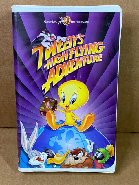 TWEETYS HIGH-FLYING ADVENTURE - VHS - Looney Tunes - Warner Bros £3.68 ...
