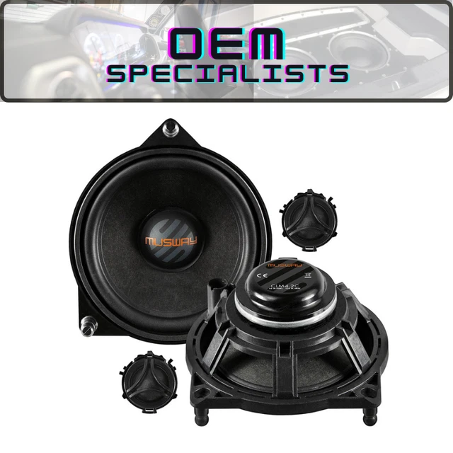 MERCEDES SPEAKER UPGRADE front Set Musway CLM4.2C for E Class S213 £194 ...