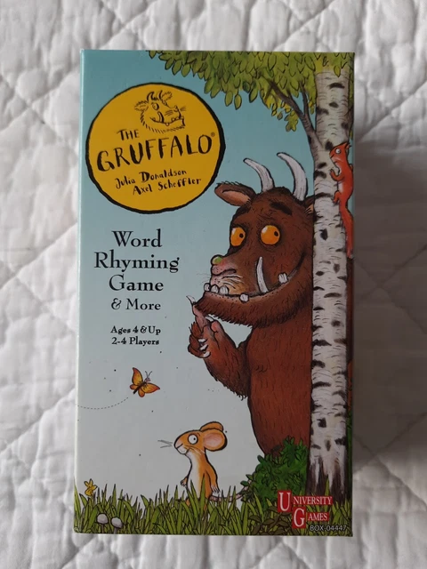 NEW THE GRUFFALO Word Rhyming Game £6.00 - PicClick UK