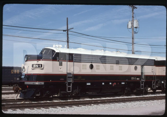 DIAPOSITIVE ORIGINALE MR3 Bn-1 North Kansas City Mo Missouri Burlington Northern EUR 5,26 ...