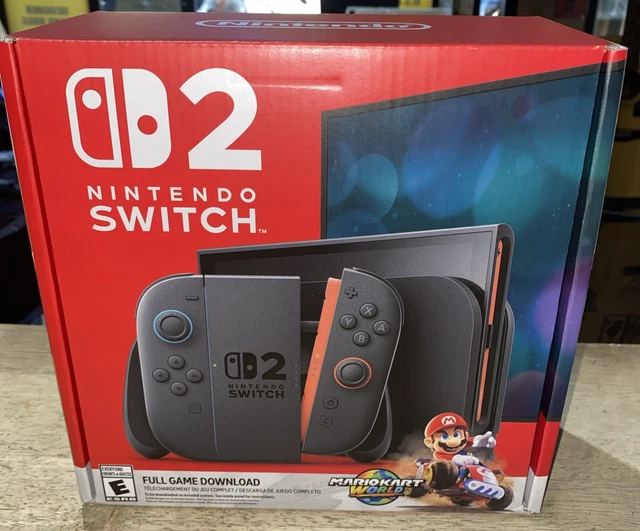 NINTENDO SWITCH 2 Mario Kart World Bundle Console & Game - New $730.79 ...
