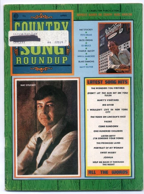 CHANSON COUNTRY ROUNDUP Nat Stuckey Pete Drake Buck Owens Ed Bruce ...