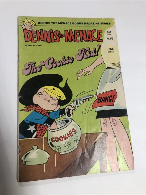 VINTAGE DENNIS THE MENACE MAGAZINE #149 £14.45 - PicClick UK
