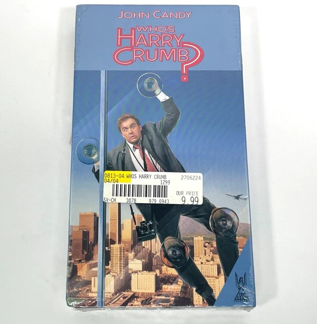 WHOS HARRY CRUMB John Candy Cult Comedy VHS *READ* NEW Factory SEALED ...