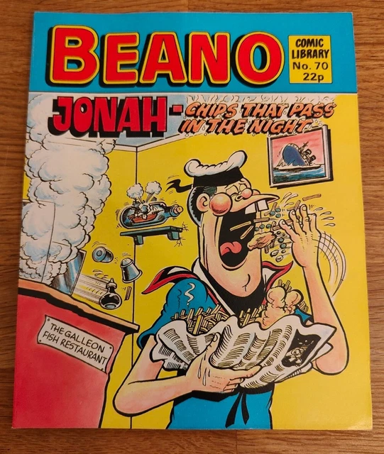COMIC - CLASSIC Beano Comic Library No #70 Jonah Chips That Pass In The ...