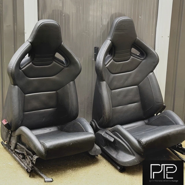 RECARO HEATED WINGBACK BUCKET SEATS Audi RS3, S3, R32, R8, TTRS 3 5 ...