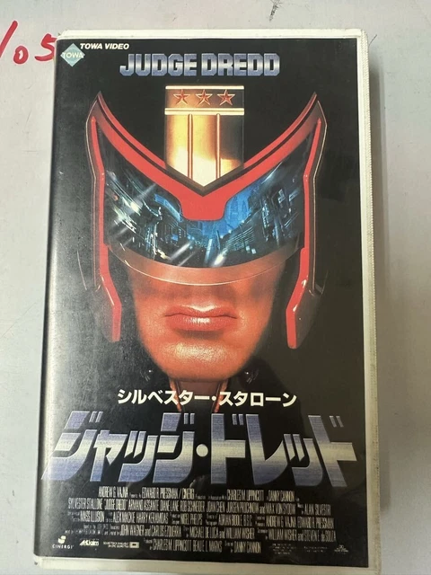VHS JUDGE DREDD Sylvester Stallone 1995 £34.05 - PicClick UK