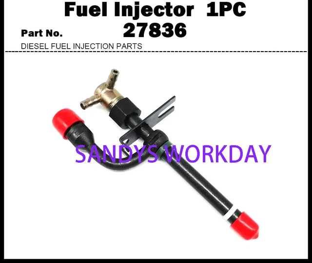 FOR KUBOTA L3250 Fuel Injector Pencil Nozzle 27836 17391-53000 L3350 ...