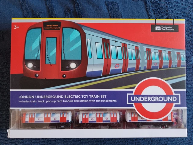 LONDON UNDERGROUND S Stock Electric Train Set - TfL Official Licensed ...