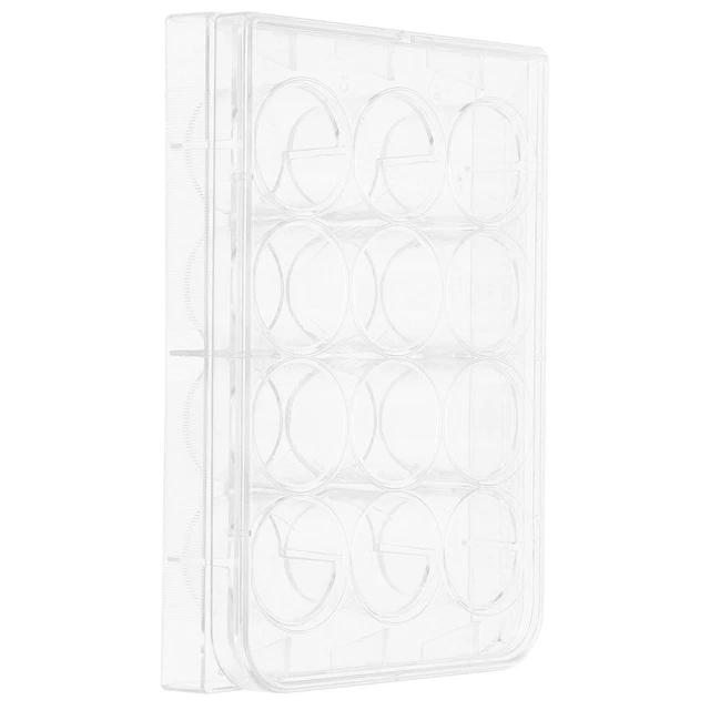 10PCS CELL CULTURE Tray 12-hole Reaction Plate Tissue Culture Plate Lab ...
