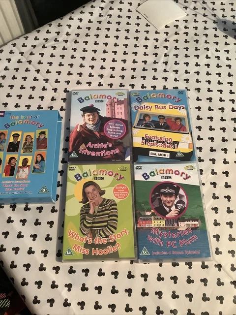 RARE CBEEBIES BALAMORY Dvd Boxset Plus Extra Dvd Vgc Tested Uk Seller ...