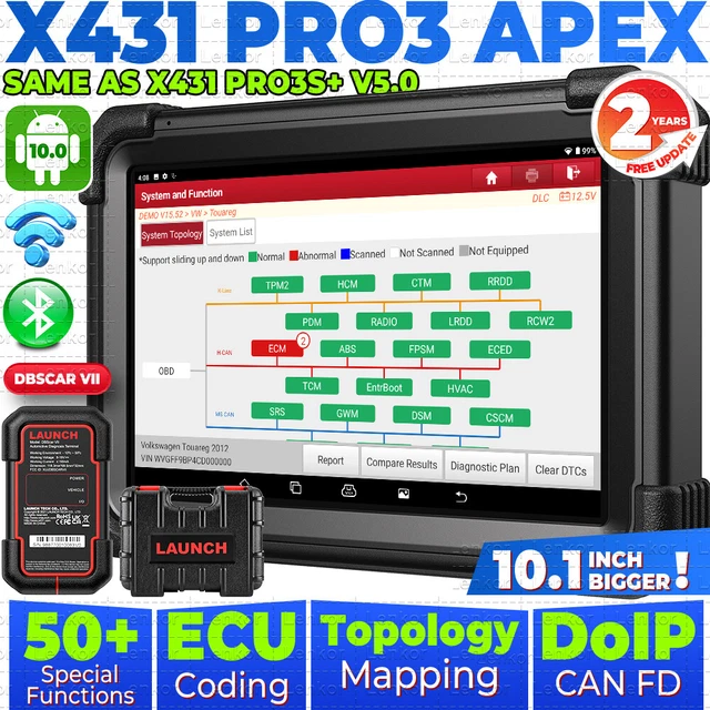 2025 LAUNCH X431 PRO3S+ V5.0 PRO5 APEX KFZ OBD2 Diagnosegerät Profi Auslesegerät EUR 999,00 ...