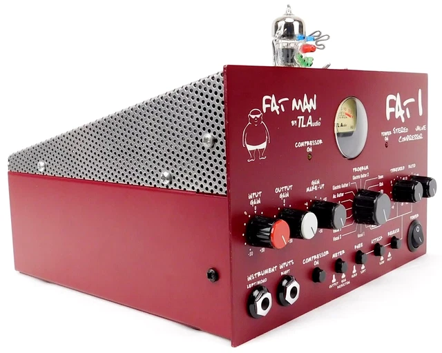 TL AUDIO FAT Man FAT 1 Stereo Tube Compressor +Top Zustand+ 1,5Jahre ...