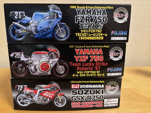 1/12 FUJIMI YOSHIMURA Suzukigsx-R750 1986 Suzuka 8-Hong Kong Race ...