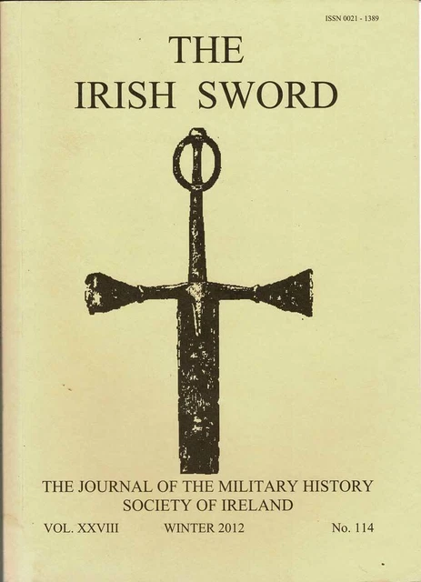 LE SABRE IRLANDAIS. Le Journal of the Military History Society of ...