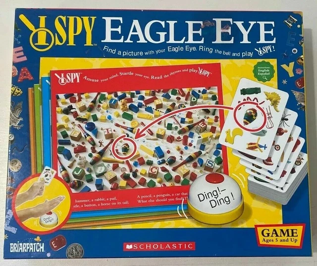 I SPY EAGLE Eye Picture Board Game By Briarpatch Scholastic 2005 i-spy-eagle-eye-picture-board-game-by-briarpatch-scholastic-2005