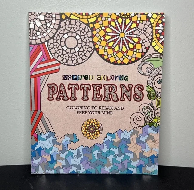 COLORING BOOK INSPIRED Coloring Patterns To Relax and Free Your Mind ...
