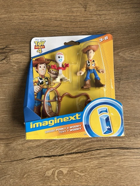 FISHER-PRICE IMAGINEXT DISNEY Pixar Toy Story 4 Woody & Forky Mini-Figures New £6.95 - PicClick UK