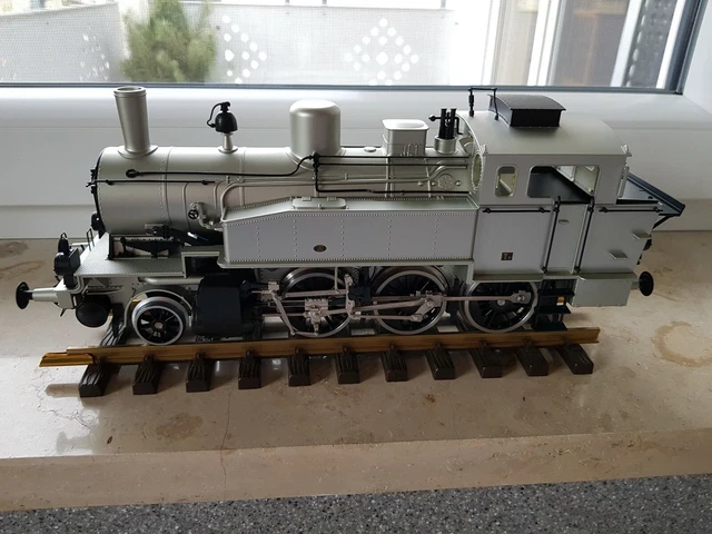 MÄRKLIN TENDERLOKOMOTIVE T9 Modell 55912 Silberfarben mit OVP EUR 599 ...