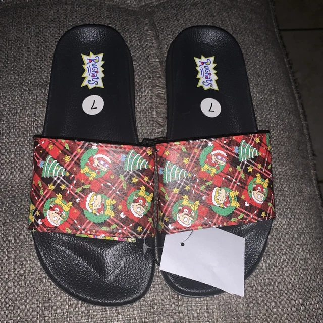 NICKELODEON RUGRATS CHRISTMAS Sandals Slides Womens Size 7 New £21.31 ...