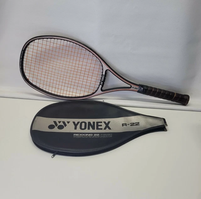YONEX R-22 ISO-METRIC Rexking Vintage Tennis Racquet 4 1/2 Vintage Midsize Japan $20.40 ...