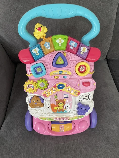 VTECH 505653 FIRST Steps Baby Walker - Pink £15.00 - PicClick UK
