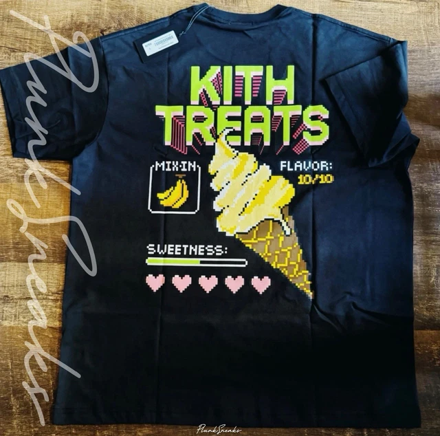 🕹️🍌KITH TREATS ARCADE Banana 8-Bit Vintage Tee|2025|Large|Black ...