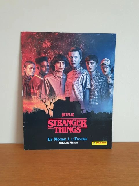 ALBUM PANINI STRANGER Things Complet 100 % le monde à l'envers série ...