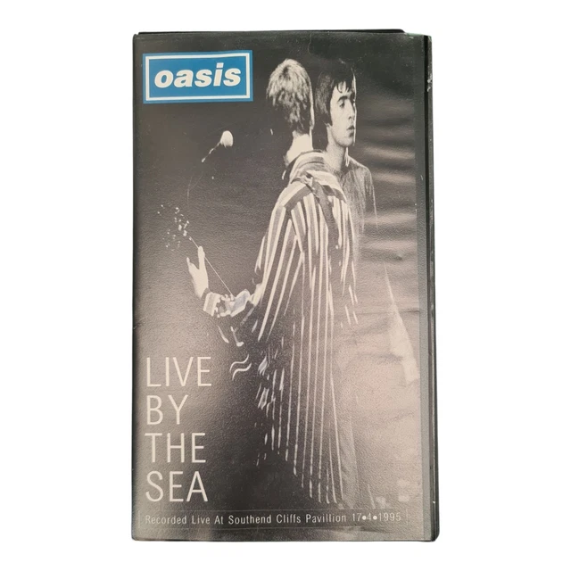 OASIS VIDEO VHS Live By The Sea Liam Gallagher Noel Gallagher Cert E ...