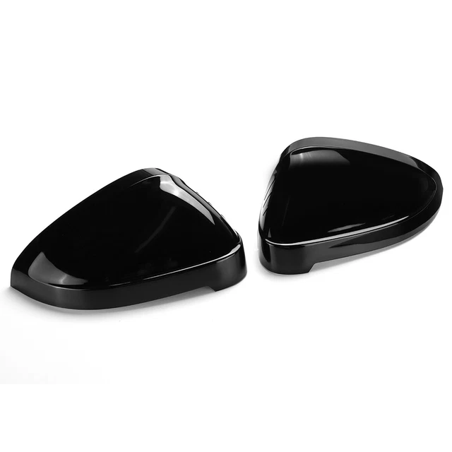 A4 S4 A5 S5 RS5 B9 Gloss Black Wing Mirror Cover Caps FITS AUDI W/ Lane ...